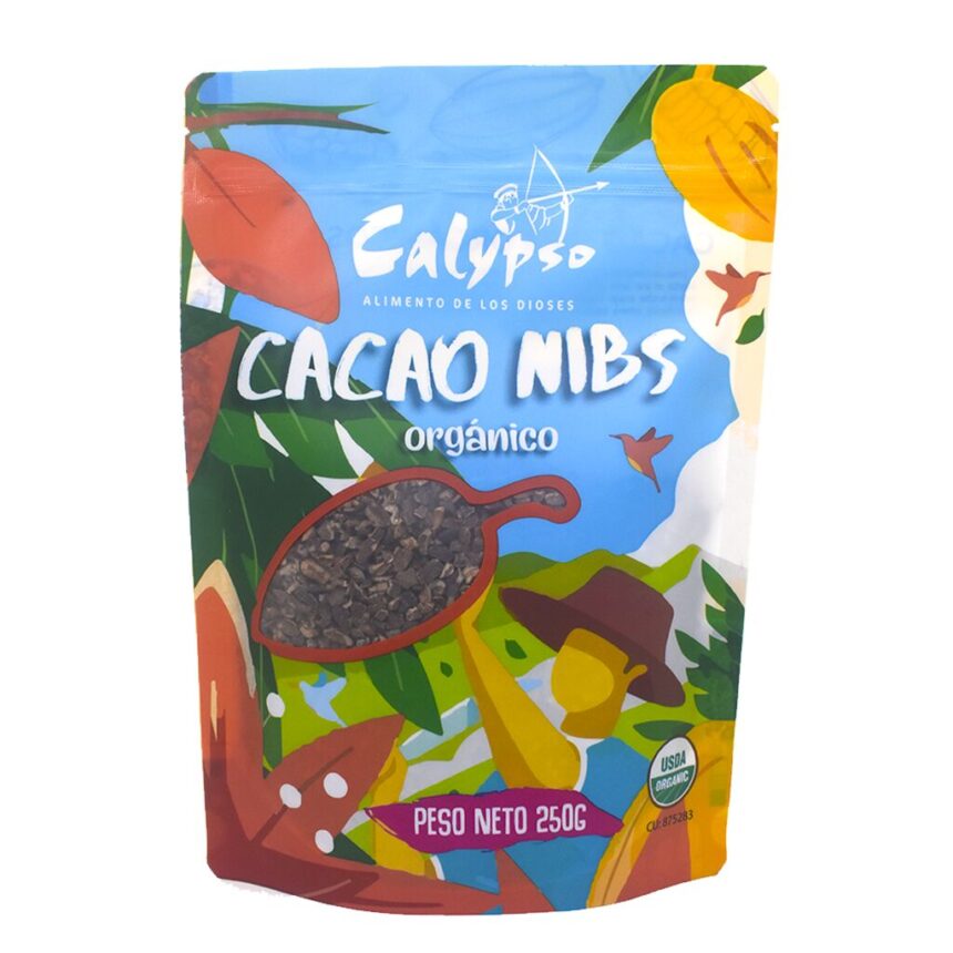 Nibs Cacao orgánico 250g – Calypso Superfoods